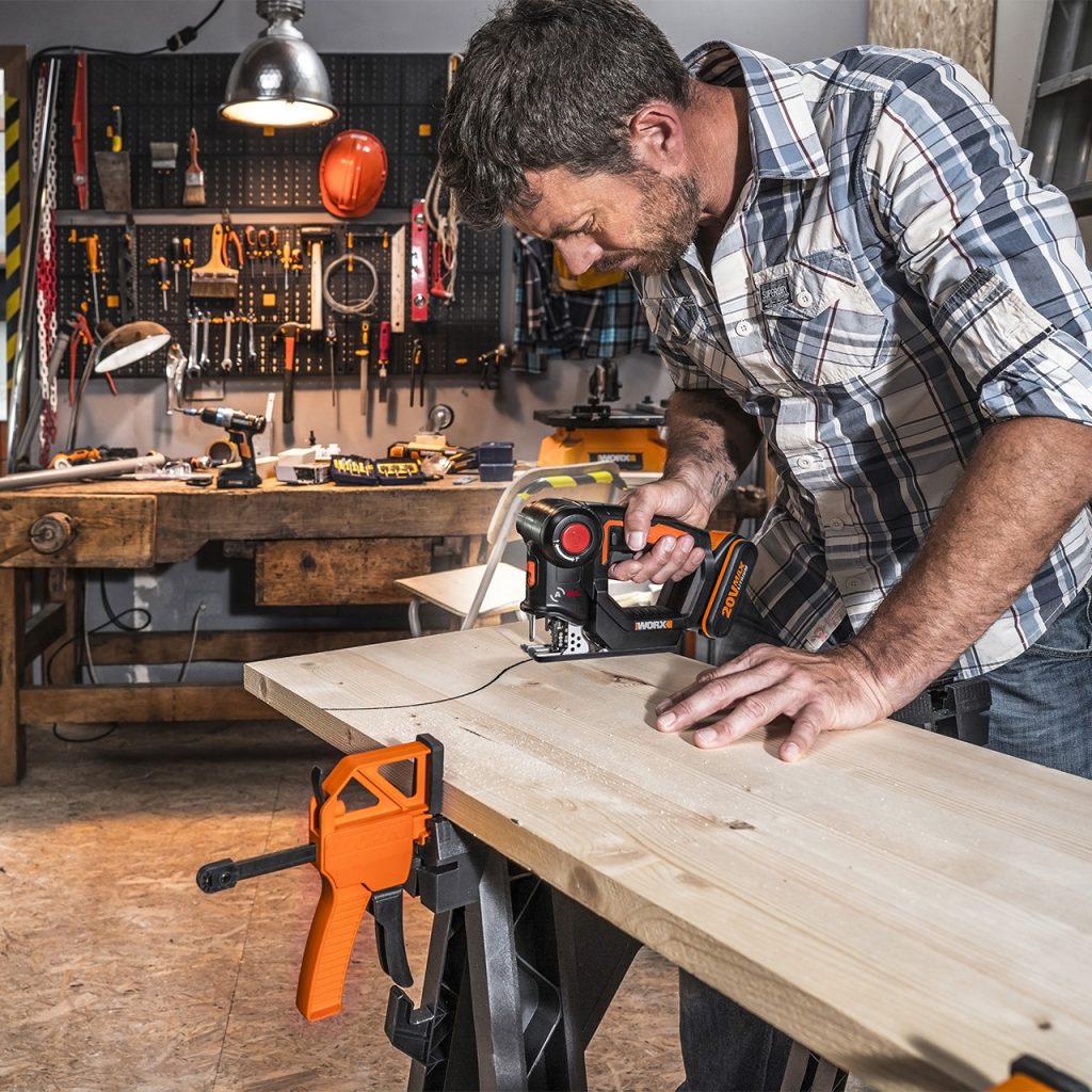 WORX 20V 2-in1 Jigsaw and Reciprocating Saw | POWERSHARE Tool Only ...