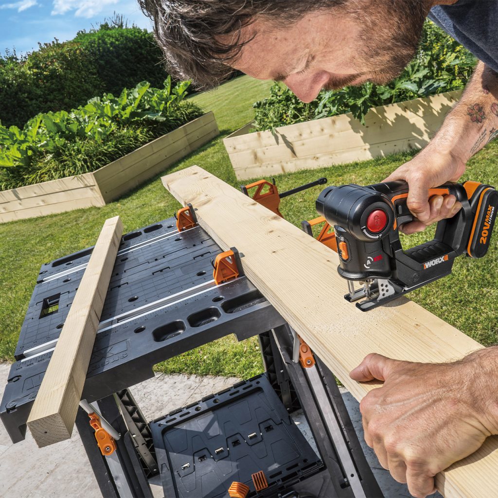 WORX 20V 2-in1 Jigsaw and Reciprocating Saw | POWERSHARE Tool Only ...