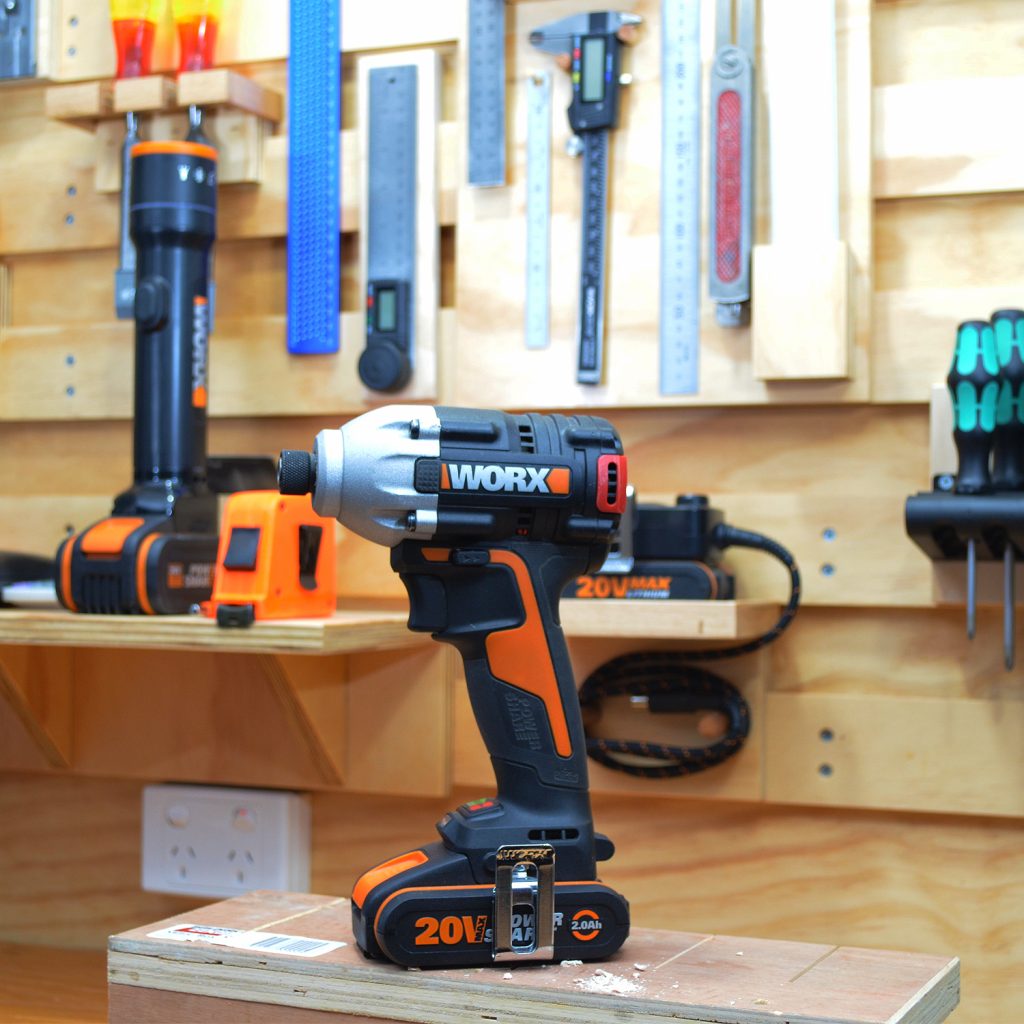 WORX 20V 3-Speed Impact Driver - 260Nm - Brushless | POWERSHARE Tool ...
