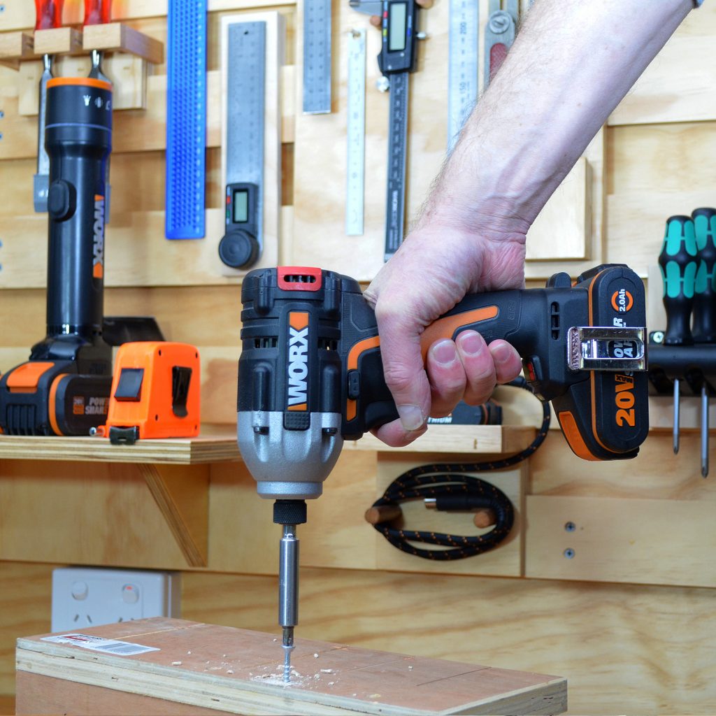 WORX 20V 3-Speed Impact Driver | 260Nm | Brushless | 4Ah POWERSHARE ...