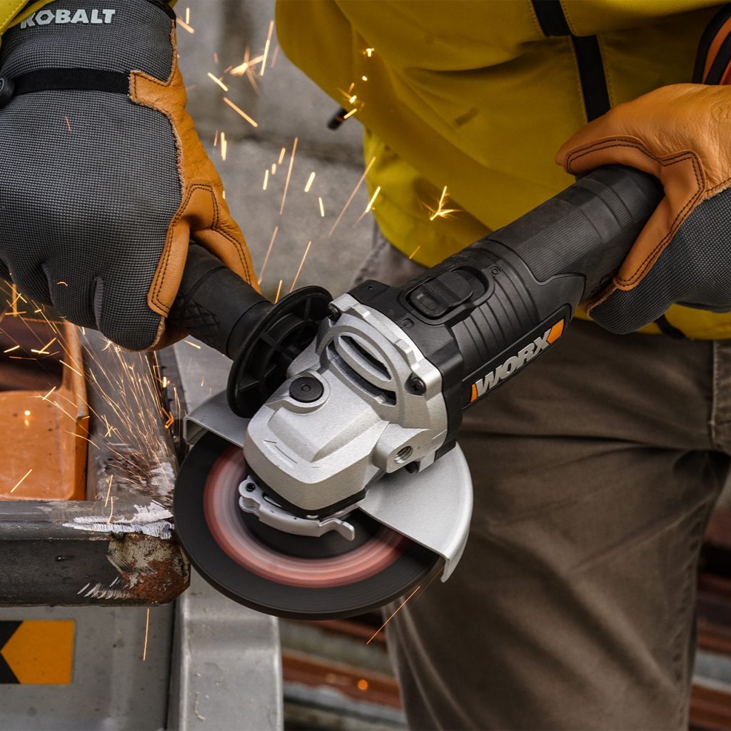WORX 20V 125mm Angle Grinder - Brushless | POWERSHARE Tool Only | WX812.9 - WORX Australia