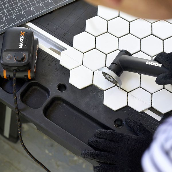 WORX 20V Mini Angle Grinder - Brushless | POWERSHARE + MAKERX™ Tool ...