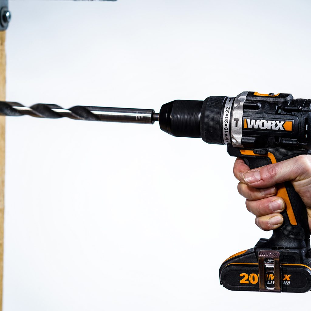 WORX 20V 60Nm 13mm Hammer Drill - Brushless | POWERSHARE Tool Only ...