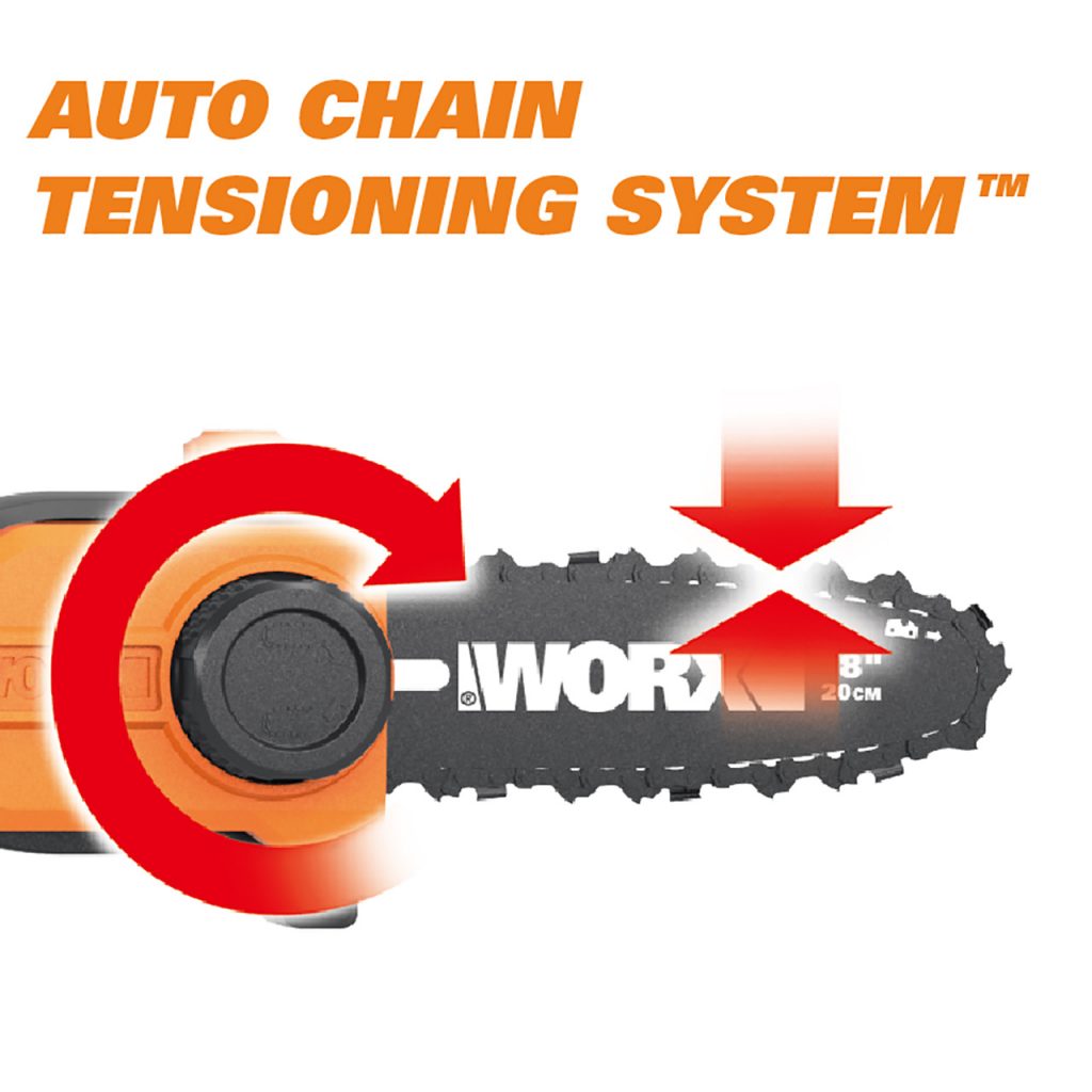 WORX 20V Pole Pruning Chainsaw | POWERSHARE Tool Only | WG349E.9 - WORX ...