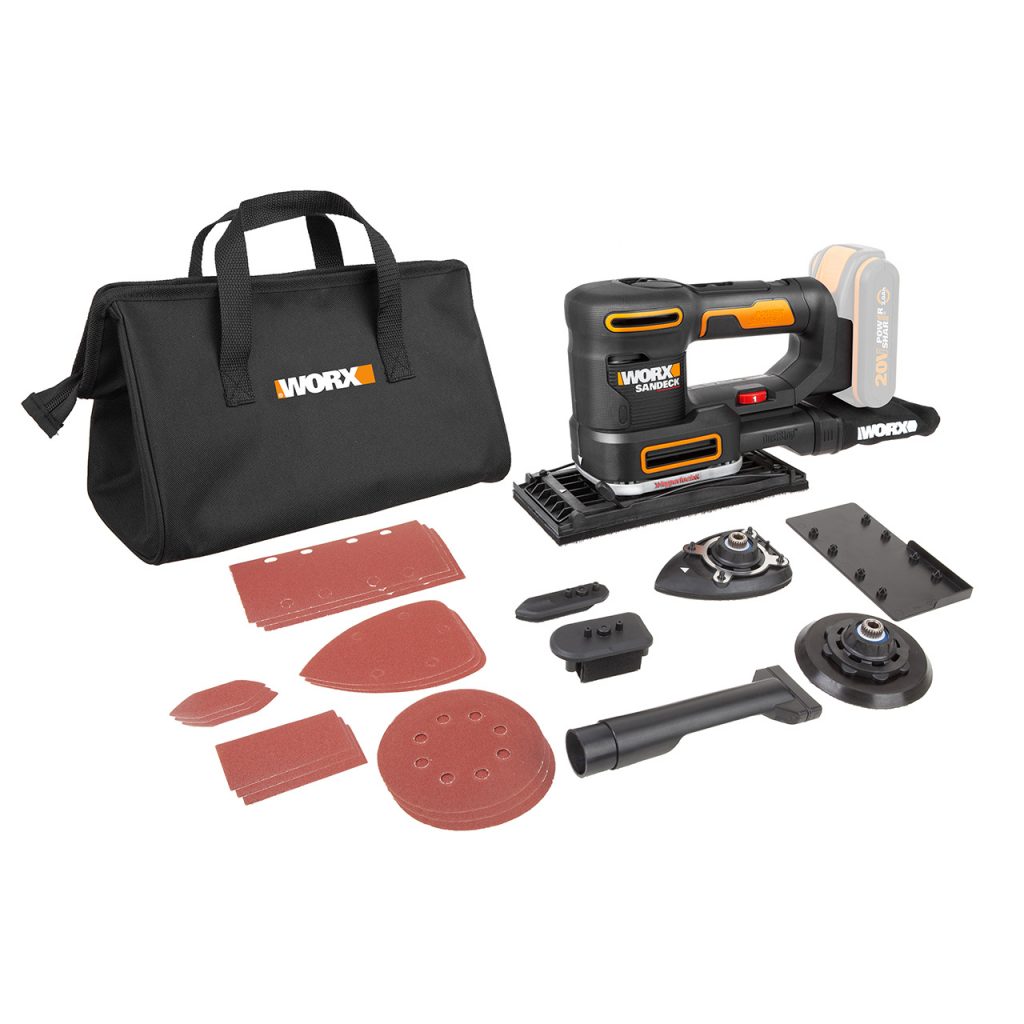 WORX WX820.9 Cordless 5-in-1 Sander for DIYers in Australia