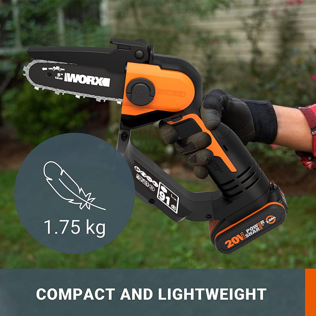 WORX 20v 12cm Cordless Pruning Saw Kit
