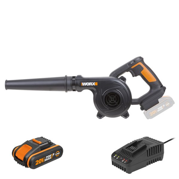 WORX 20V Workshop Blower Kit – Compact Cordless Blower