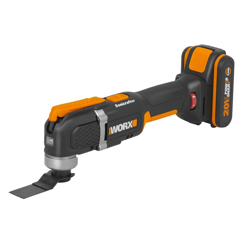 WORX 20V Oscillating Multi Tool | 2Ah POWERSHARE Kit | SONICRAFTER ...