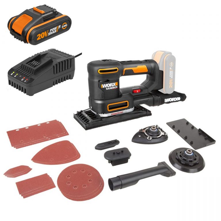 WORX 20V SANDECK Multi Sander Kit | WORX Australia