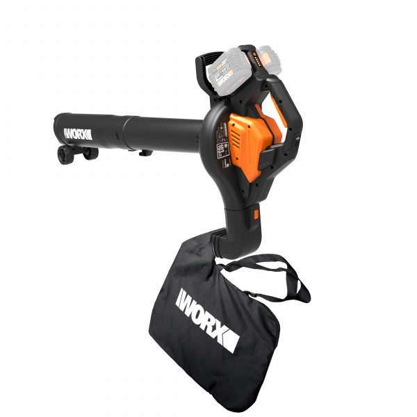 WORX 40V (2x 20V) Blower-Vac-Mulcher - Brushless | POWERSHARE Tool Only ...
