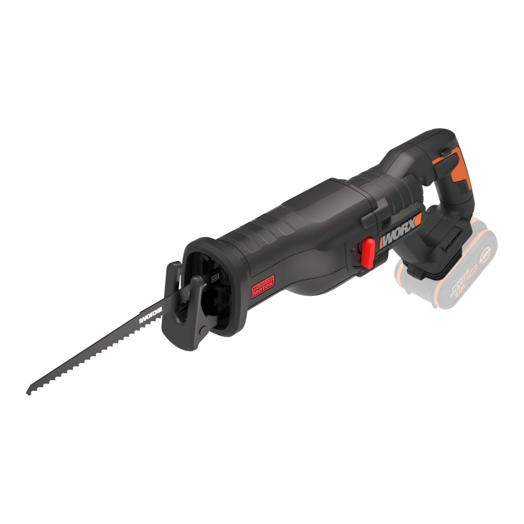 WORX 20V Reciprocating Saw - Brushless | POWERSHARE Tool Only | WX516.9 ...