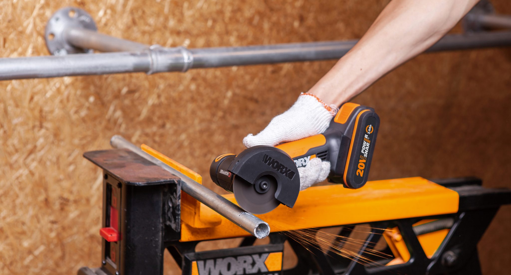 WORX 20V Mini Cutter / Grinder | POWERSHARE Tool Only | CHOPPER | WX801.9 - WORX Australia
