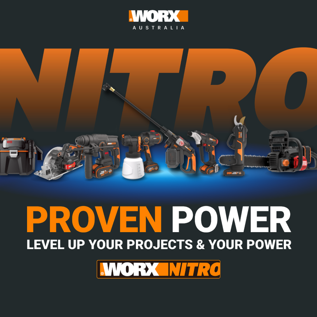 WORX 20V NITRO 25mm Pruning Shears - Brushless | POWERSHARE Tool Only ...