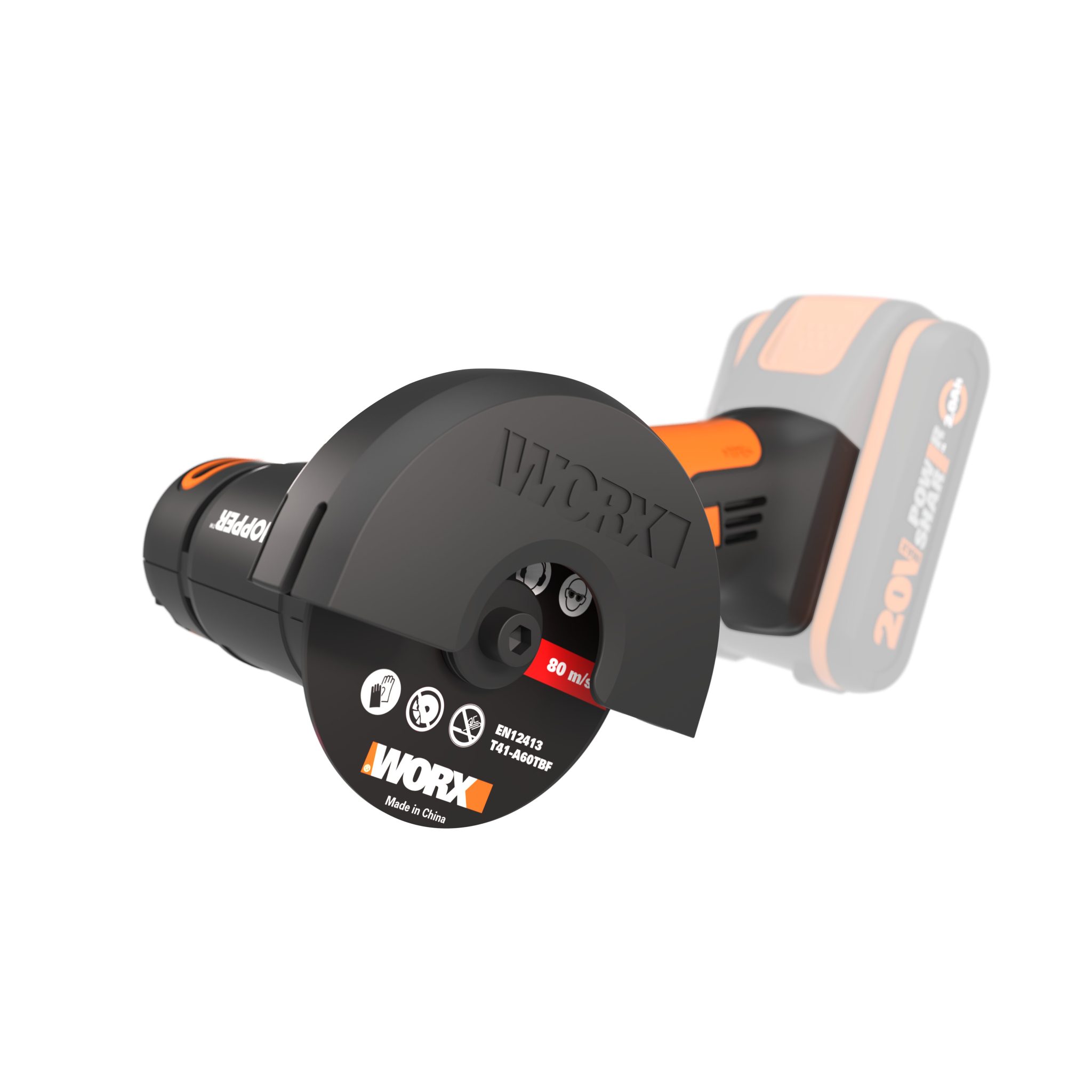 WORX 20V Mini Cutter / Grinder | POWERSHARE Tool Only | CHOPPER | WX801.9 - WORX Australia
