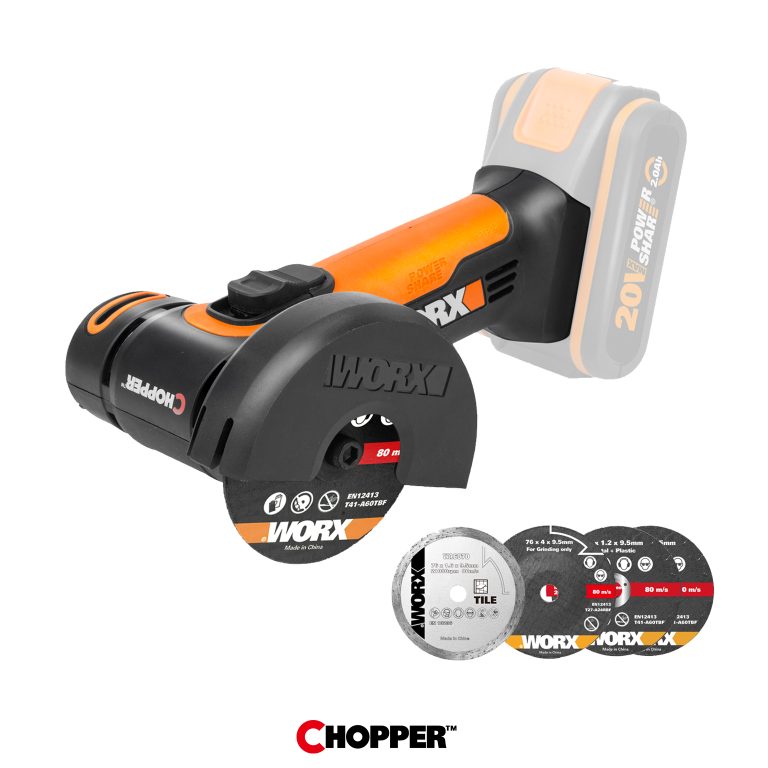 WORX 20V Mini Cutter / Grinder | POWERSHARE Tool Only | CHOPPER | WX801 ...