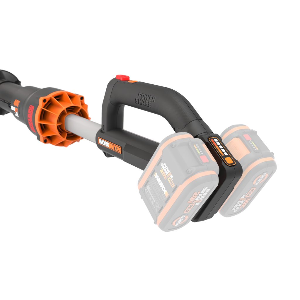 WORX 40V (2x20V) NITRO LEAFJET Leaf Blower - Brushless | POWERSHARE ...