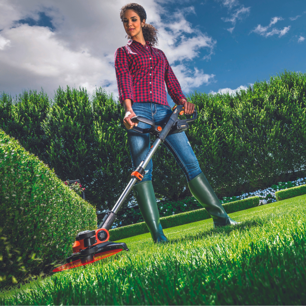 WORX 20V 2-in-1 Line Trimmer & Edger Kit with Spools