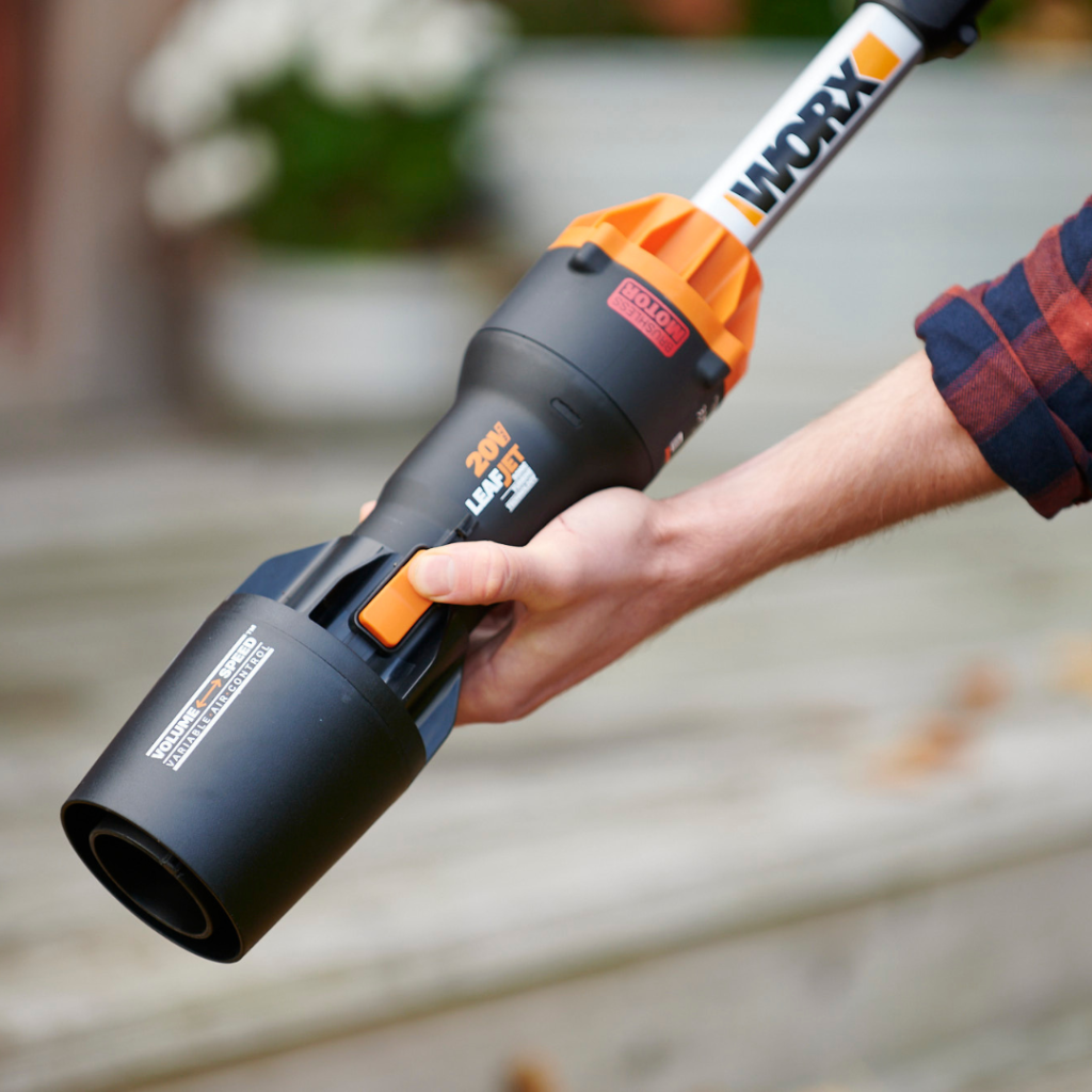 WORX 20V NITRO LEAFJET Leaf Blower - Brushless | 4Ah POWERSHARE Kit ...